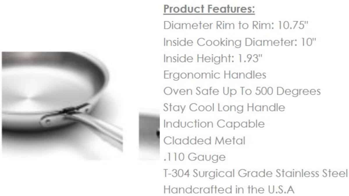 Where is 360 Cookware Made? - OvenSpot