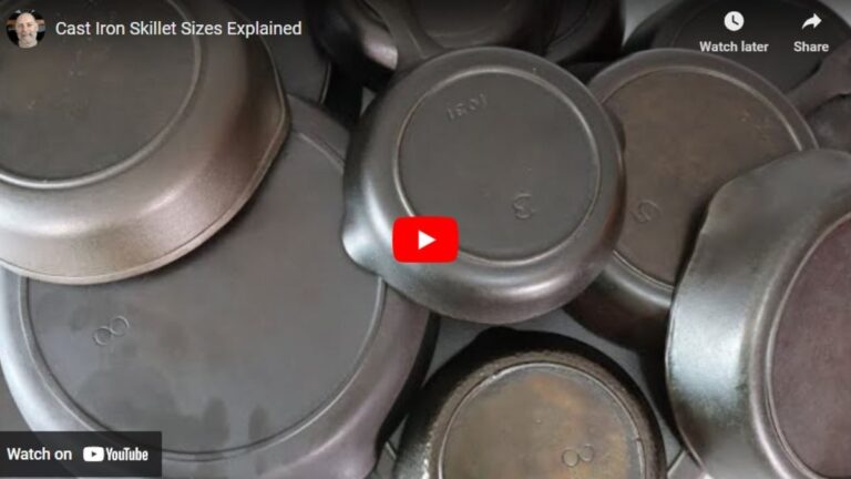 Cast Iron Skillet Sizes: What's Your Perfect Size - OvenSpot