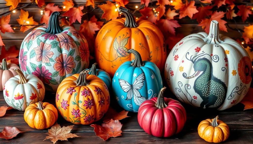 50+ Pumpkin Painting Ideas: Creative No Carve Fall Decor