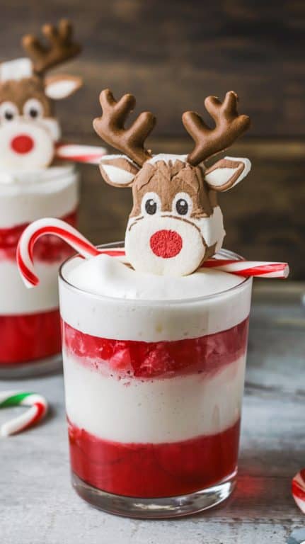 Tipsy Rudolph Spritzer Recipe - Perfect Holiday Drink