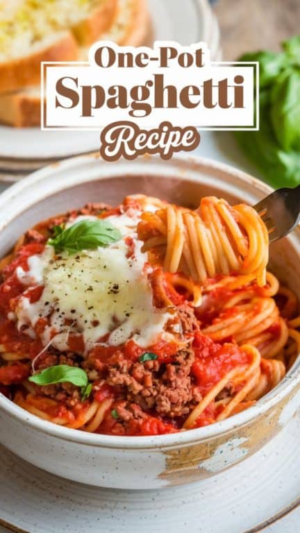 One-Pot Spaghetti: A Family Favorite for Busy Nights