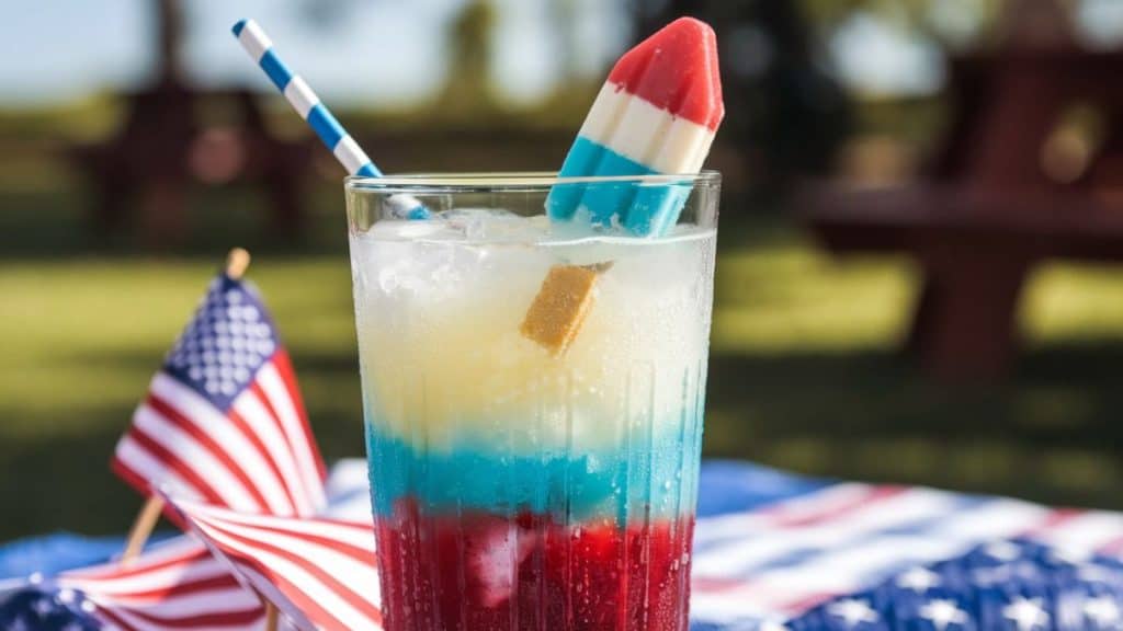 Firecracker Pop Cocktail: Red, White & Boozy - OvenSpot